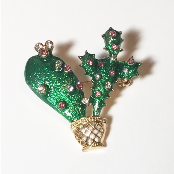 Jewelry | Cactus Brooch Pin | Poshmark